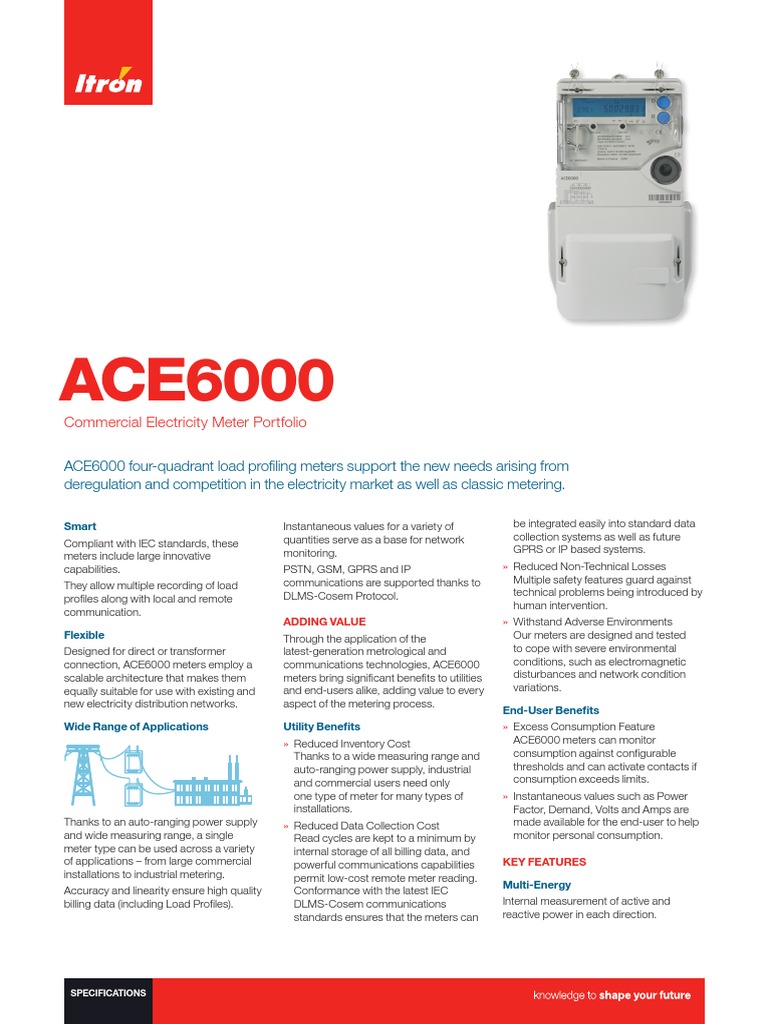 Ace6000 Brochure en | PDF | Telecommunication | Modem