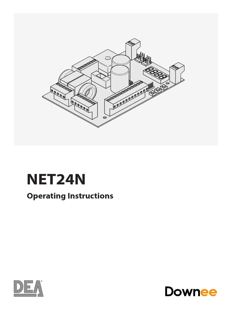 DEA NET24n Programming Instructions | PDF