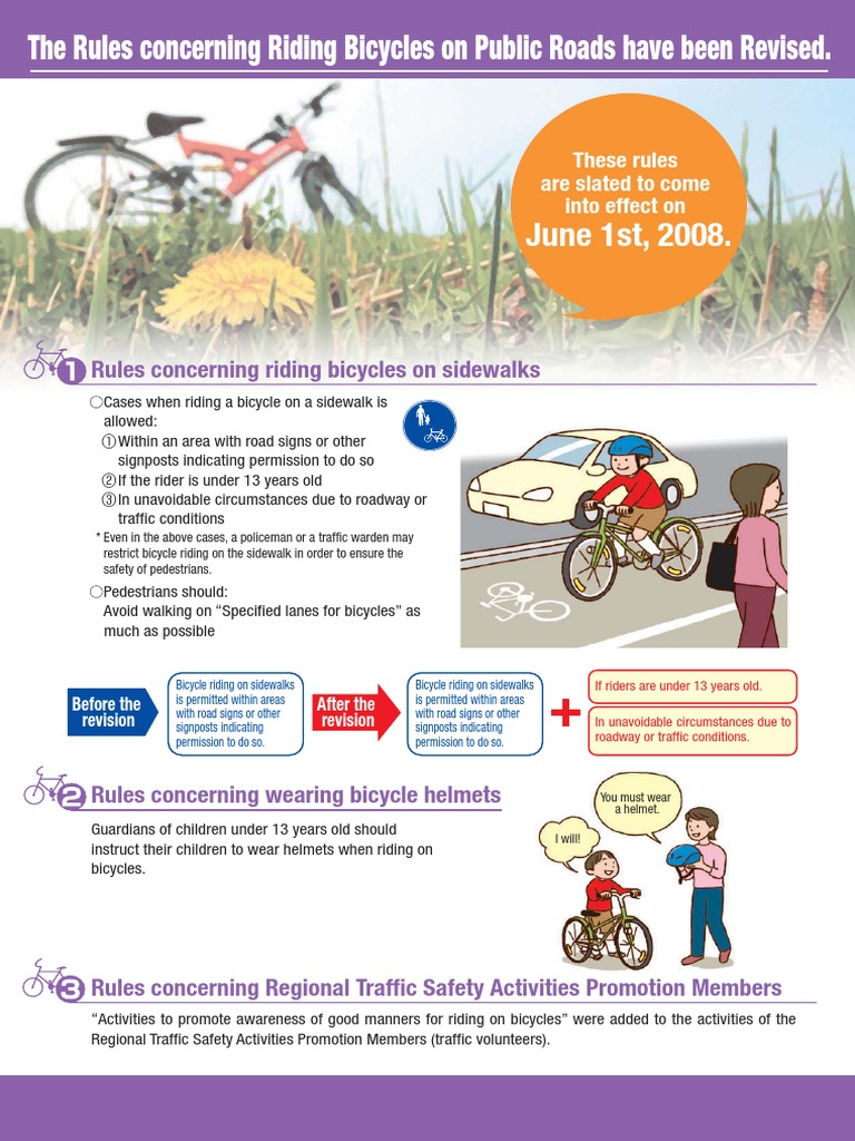 Leaflet English | PDF | Sidewalk | Traffic