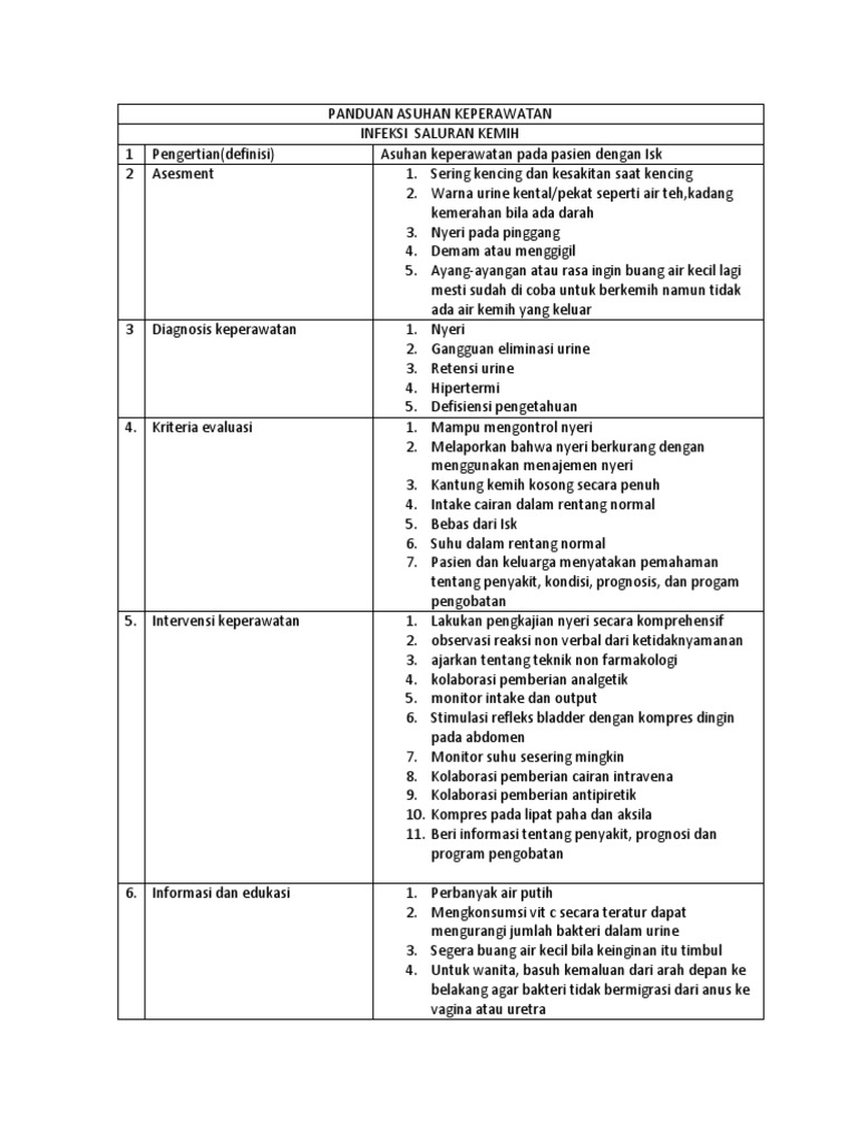 Panduan Askep Isk | PDF