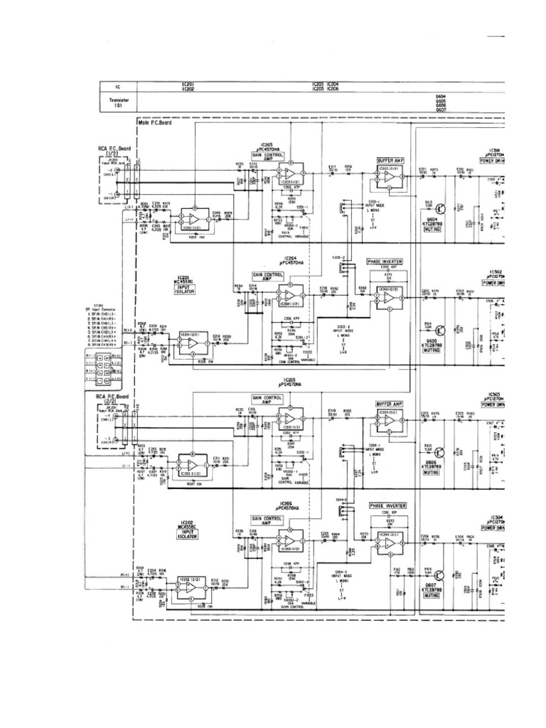 Alpine 3550 Schematic | PDF