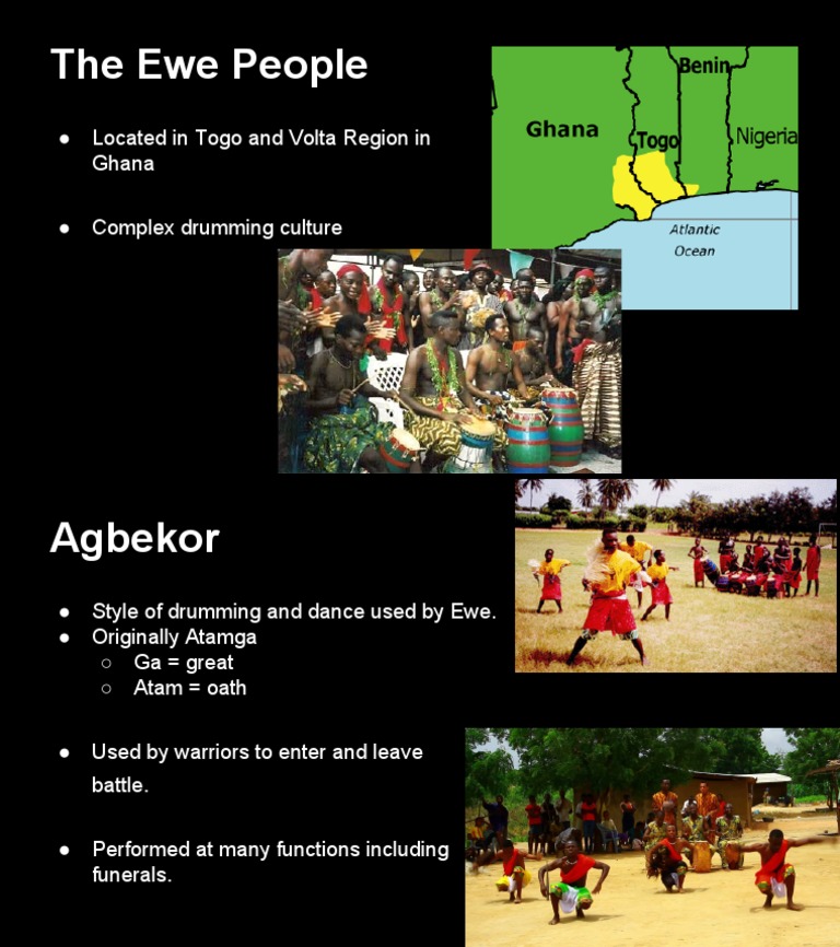The Rich Drumming Culture of the Ewe People: Introducing Agbekor, Their ...