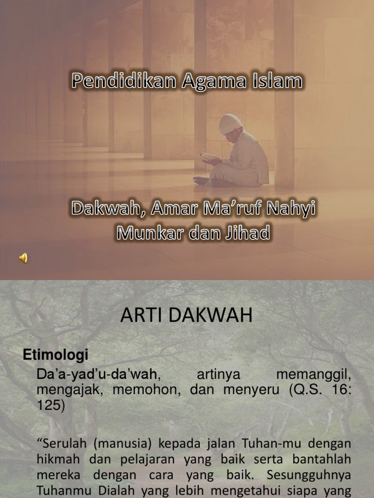 Amar Maruf Nahi Mungkar Dan Jihad | PDF