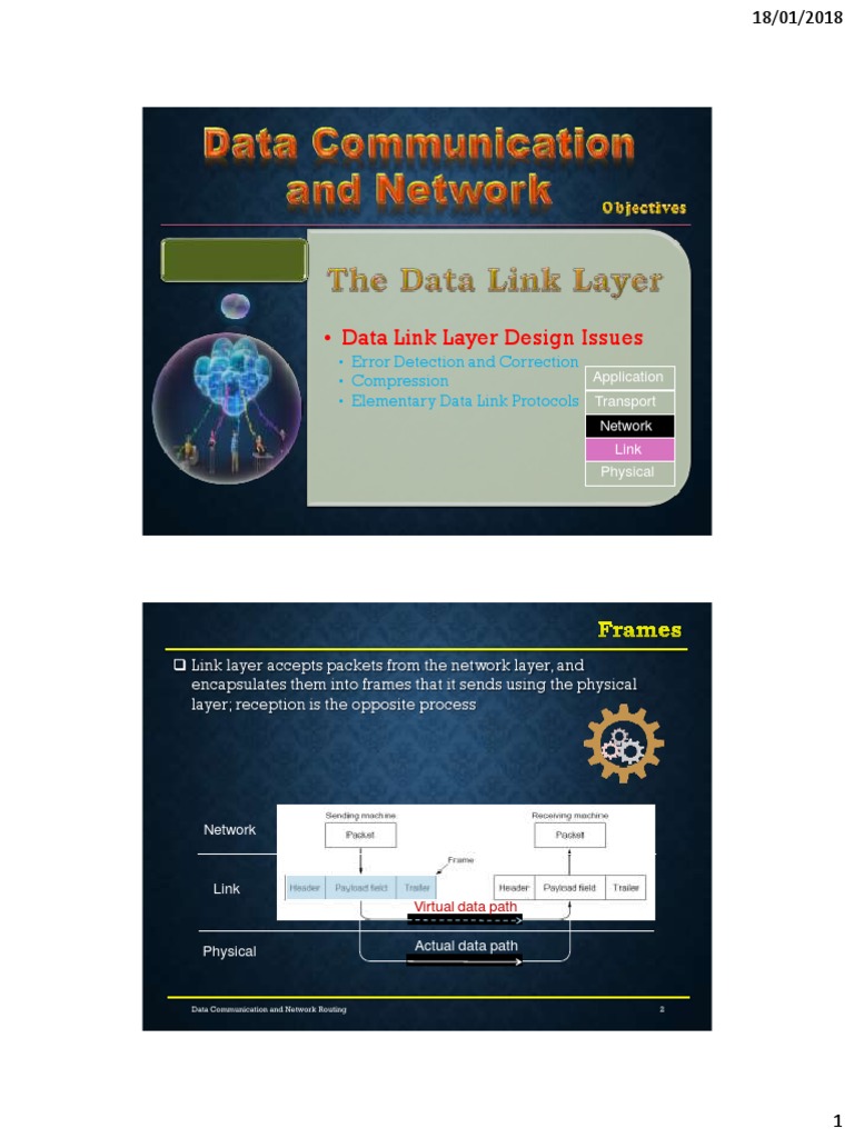 03 DCN Datalink Layer | PDF | Asynchronous Transfer Mode | Network Packet