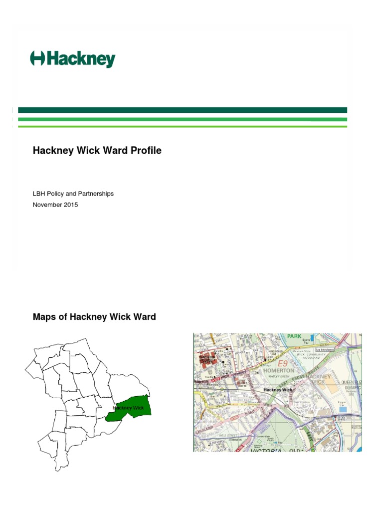 Hackney Wick Ward Profile | PDF | Race And Ethnicity In The United ...