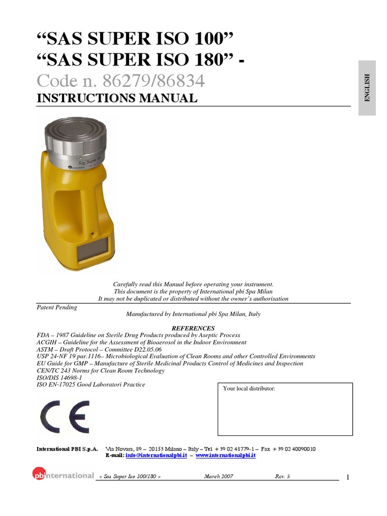 Air Sampler | Calibration | Menu (Computing)