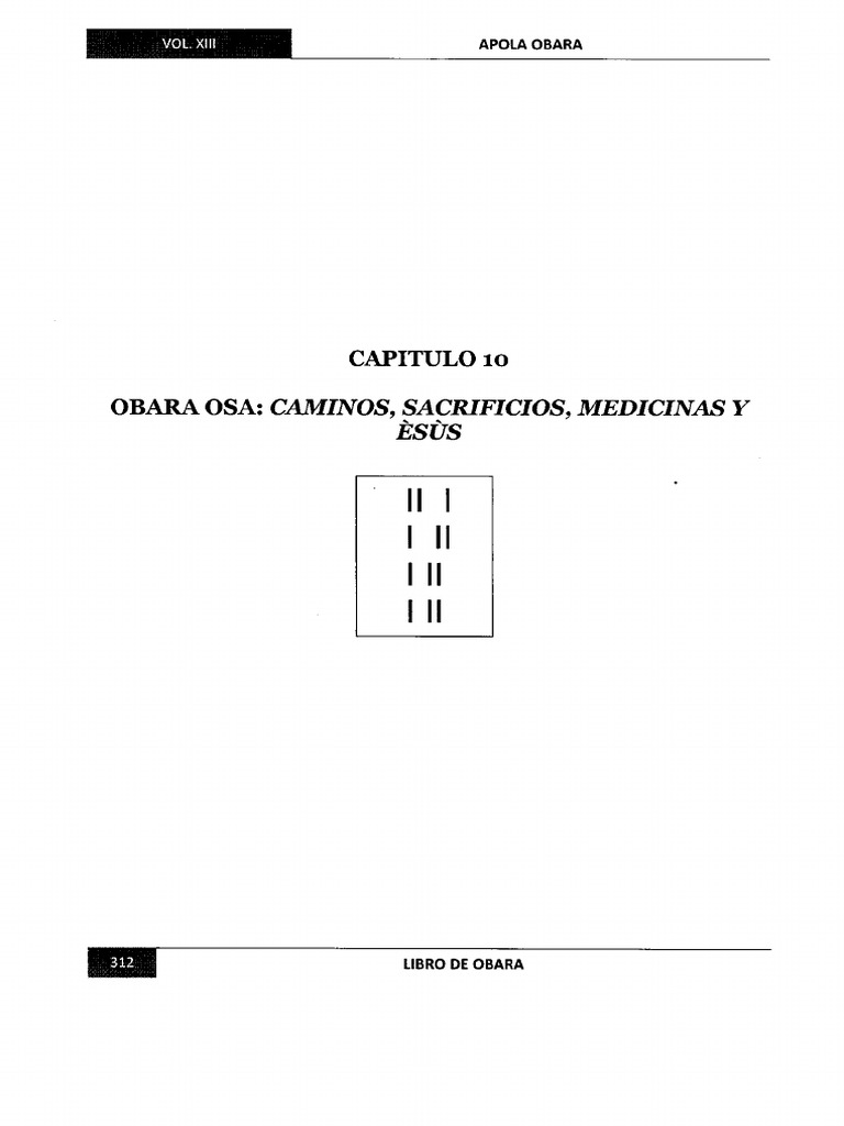 10 Obara Osa | PDF | Santeria | Religión étnica
