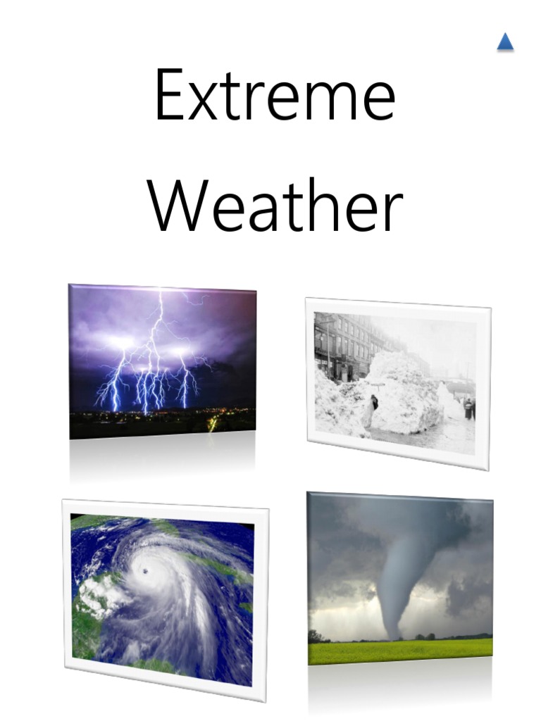 Extreme Weather Graphic Organizer Ict | PDF | Tornadoes | Thunderstorm