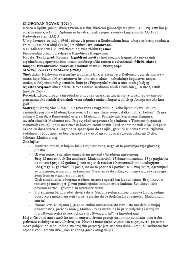 Slobodan Novak | PDF