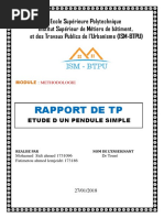 Compte Rendu TP2 Pendule Simple-Converti | PDF | Pendule (physique) | Fréquence