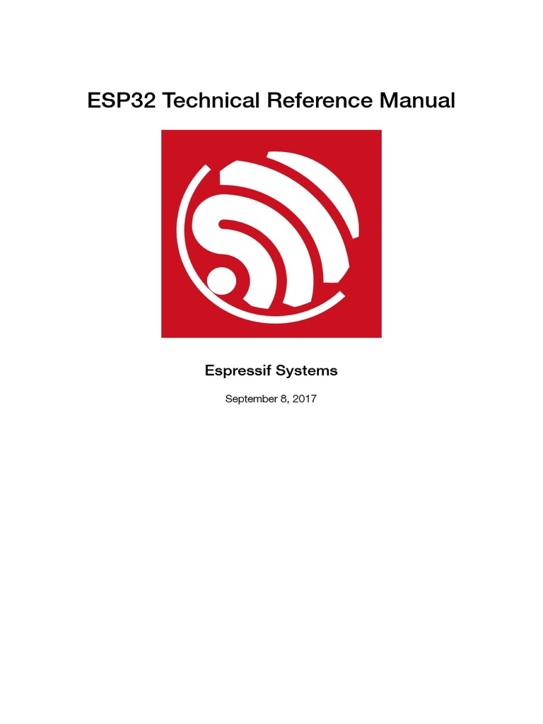 Esp32 Technical Reference Manual en | PDF | Electrical Engineering | Office Equipment