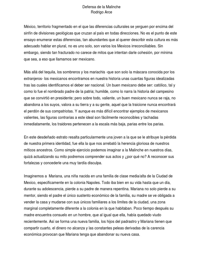 Malinche | PDF | México
