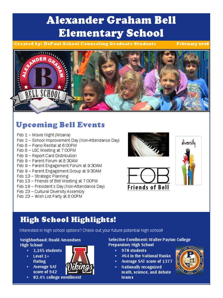 Alexander Graham Bell Elementary School | PDF | Mindfulness | School ...