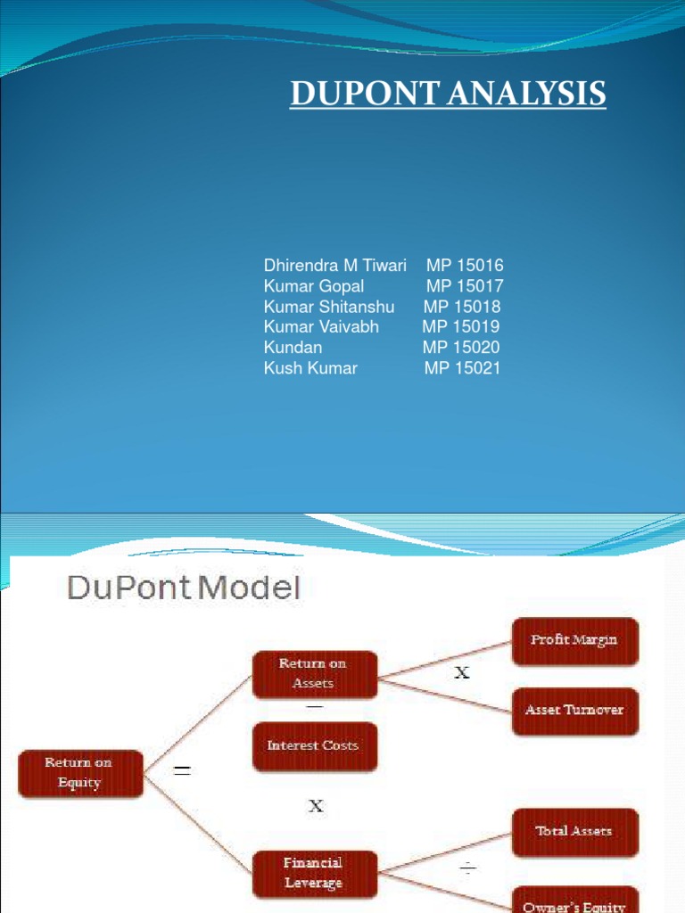 An Analysis of DuPont Model Metrics for Assessing Return on Assets (ROA ...