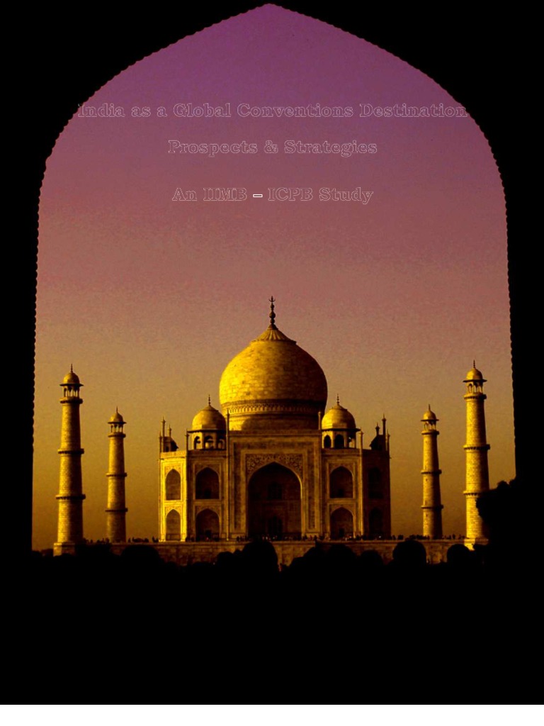 India As A Global Convention Centre | PDF | Infrastructure | Tourism
