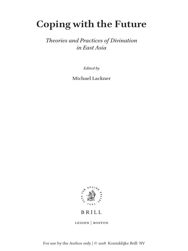 Early Chinese Divination and Its Rhetori | PDF | Religion And Belief ...