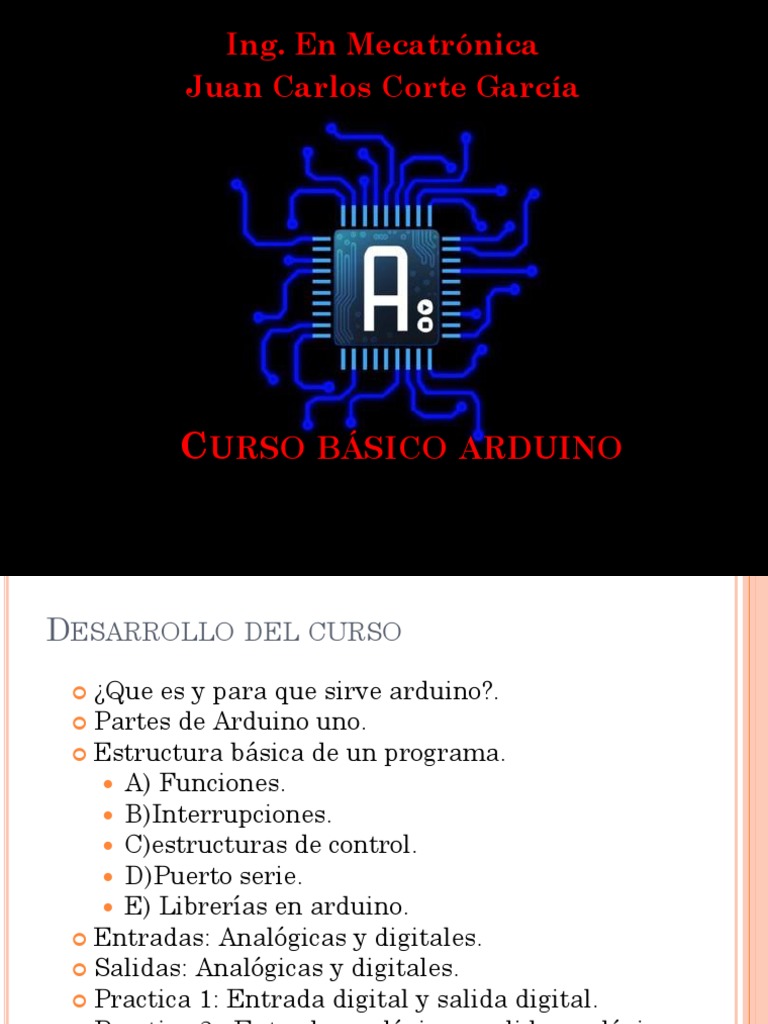 Curso Básico Arduino | PDF | Arduino | Ingeniería Informática