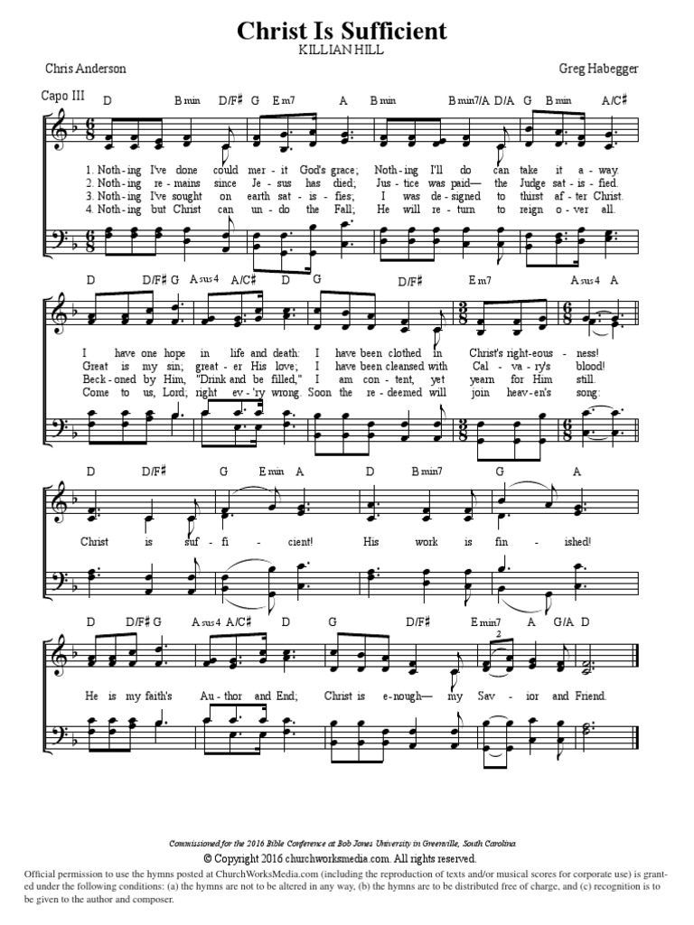 Christ Is Sufficient | Download Free PDF | Religious Faiths ...