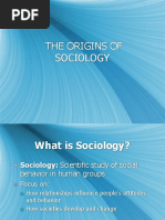 The Founding Fathers of Sociology | PDF | Positivism | Sociology