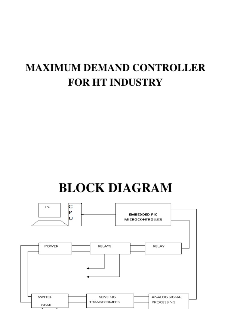 Max Demand | PDF | Pic Microcontroller | Microcontroller