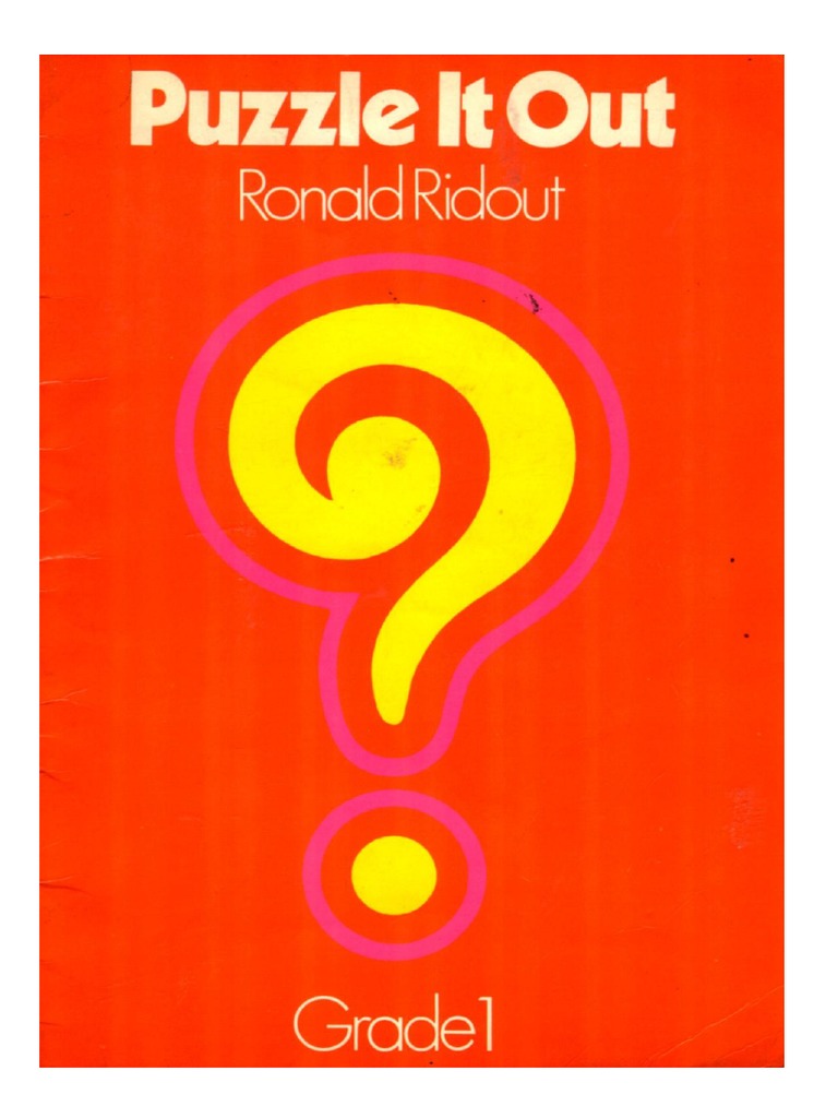 Puzzle It Out-Grade 1 | PDF