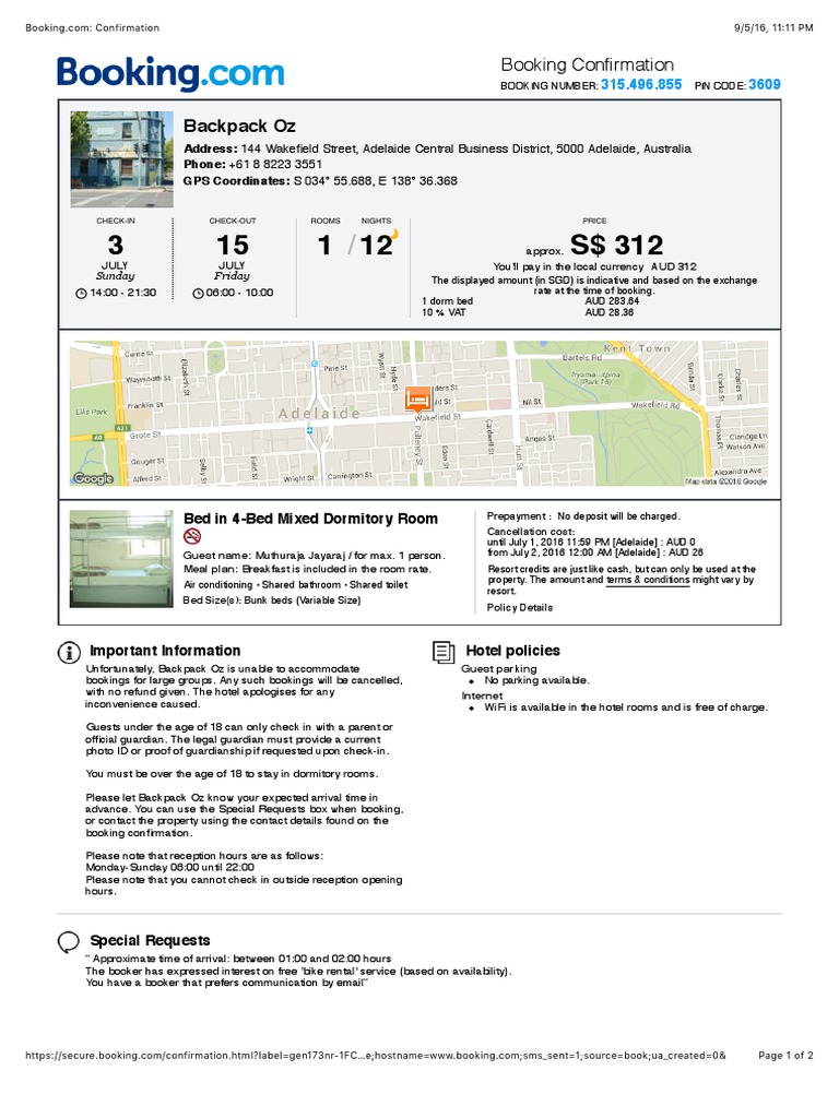 Confirmation | PDF | Credit Card | Service Industries