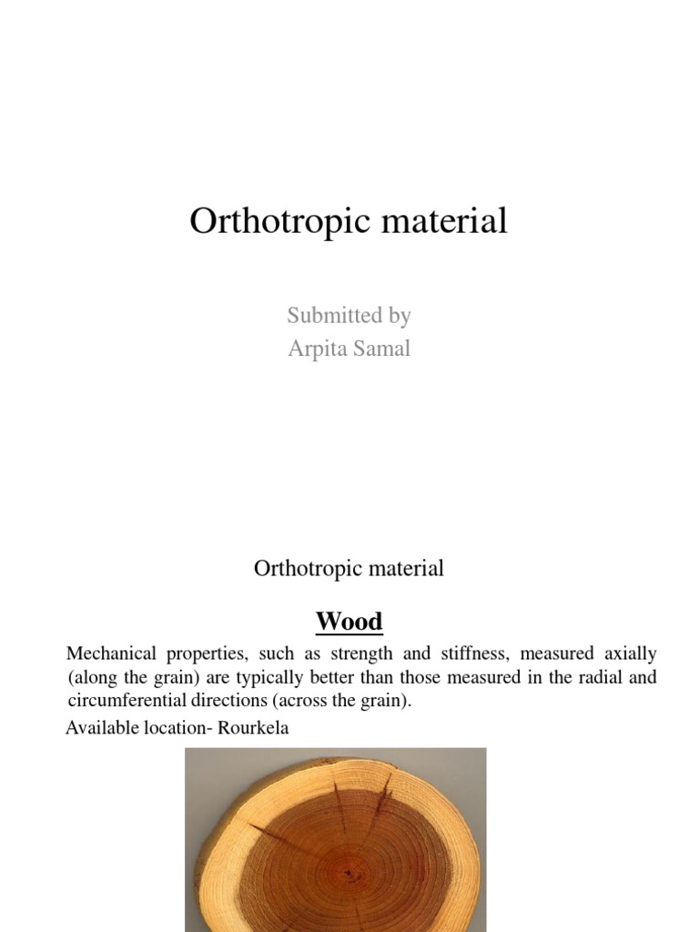 Orthotropic | PDF | Technology & Engineering