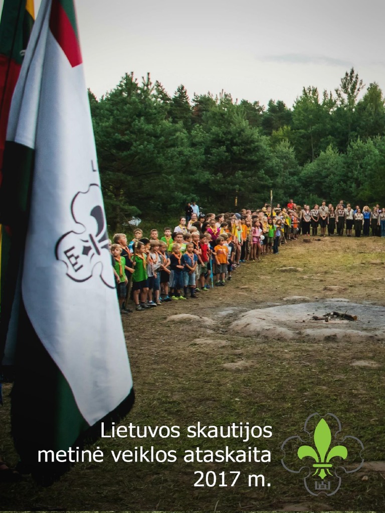 Lietuvos skautijos metinė veiklos ataskaita 2017 m. | PDF