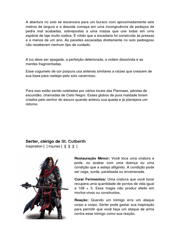 NPC para D&D 5ed | PDF | Lazer | Esportes