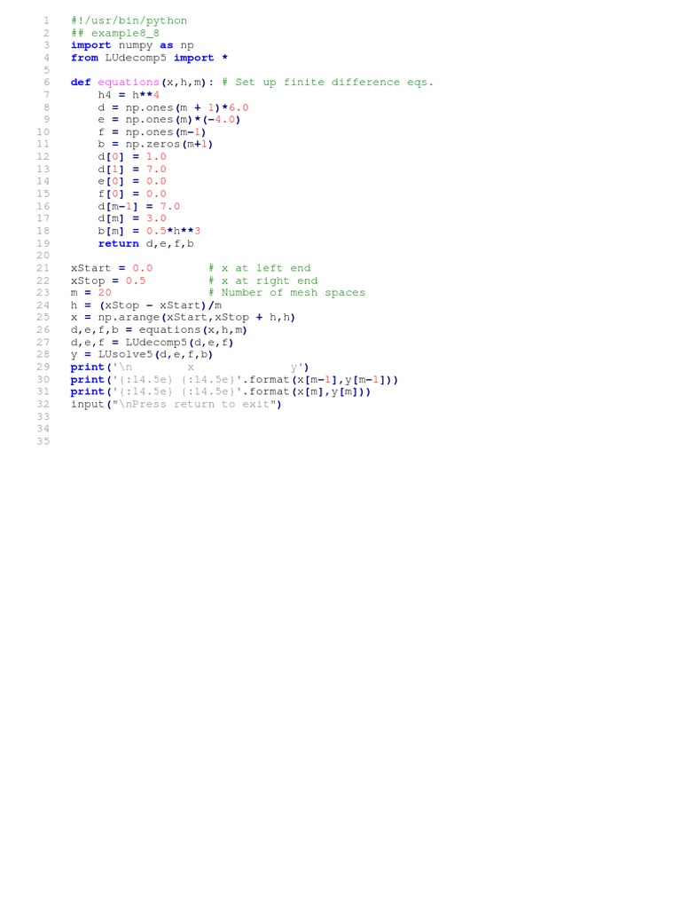 Equations: Import As From Import Def | PDF | Science & Mathematics ...