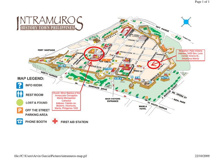 Church Reception Map | PDF