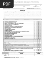 CBCL - 4 A 18 Anos | PDF | Comportamento | Saúde mental