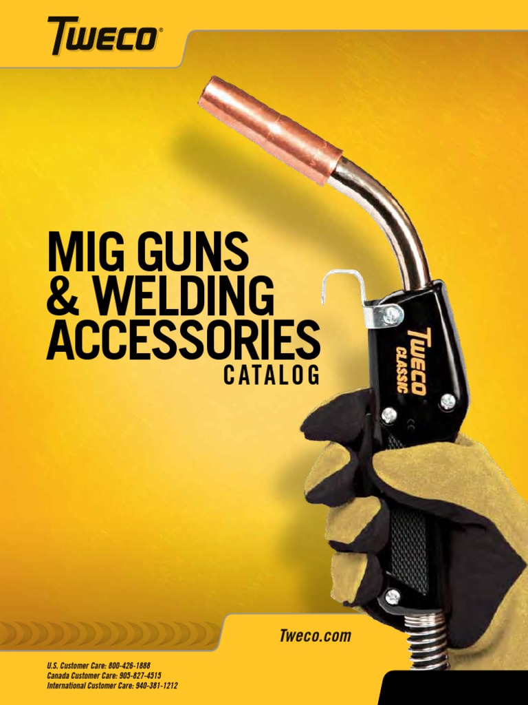 Accessories & Welding Mig Guns: Catalog | PDF | Welding | Construction