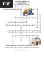 Sopa de Letras: Seguridad y Salud Laboral | PDF