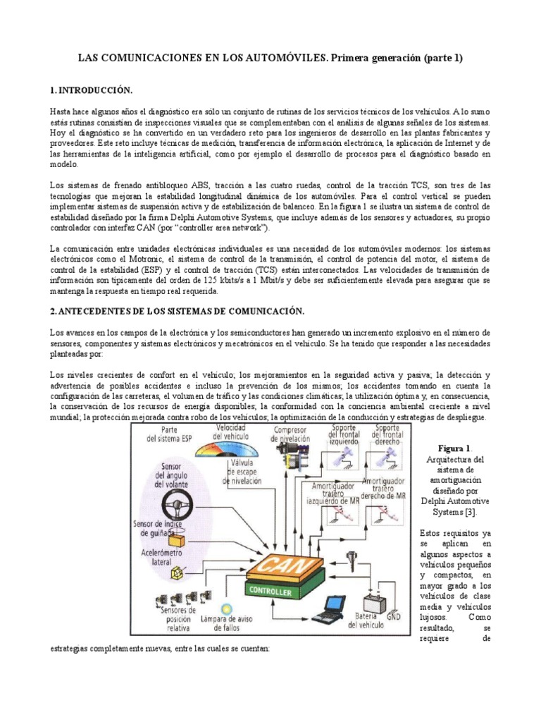 Comunicación Automotriz: Primera Gen | PDF | Organización internacional ...