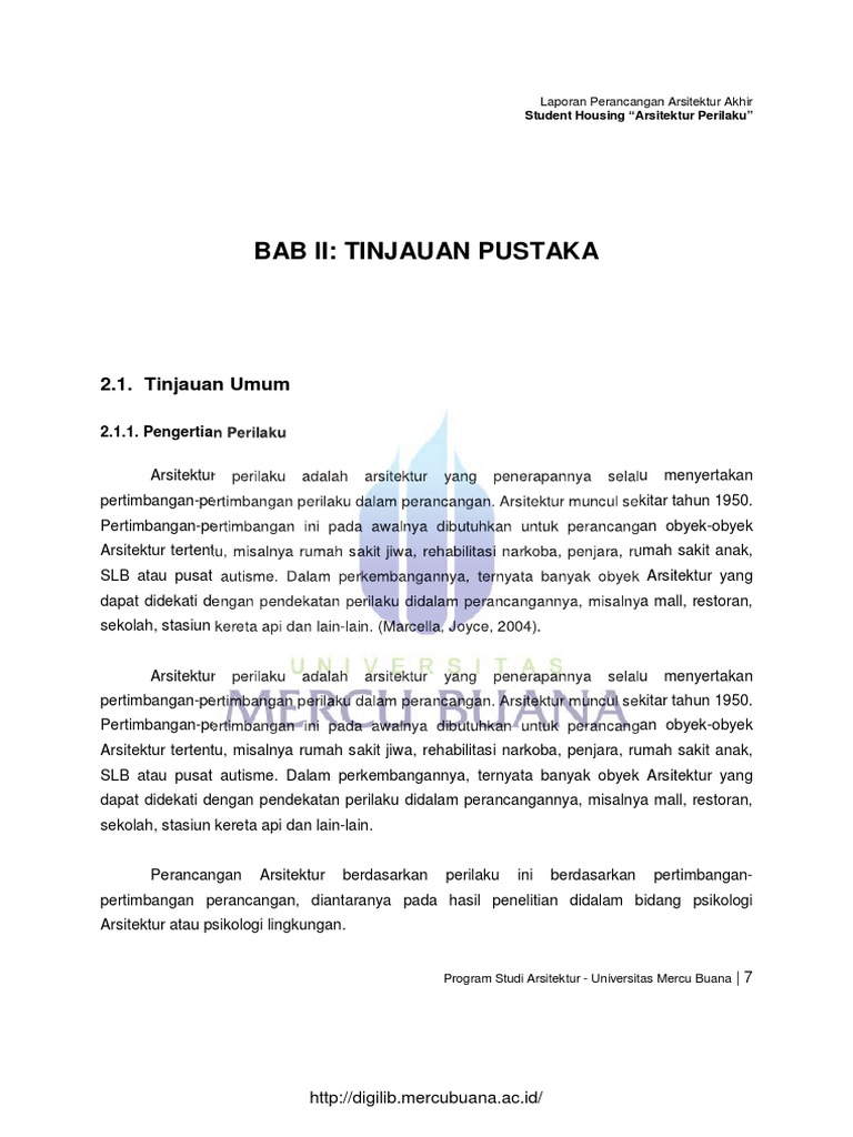 Teori-Teori Tema Arsitektur Perilaku A. Menurut Donna P. Duerk Dalam ...