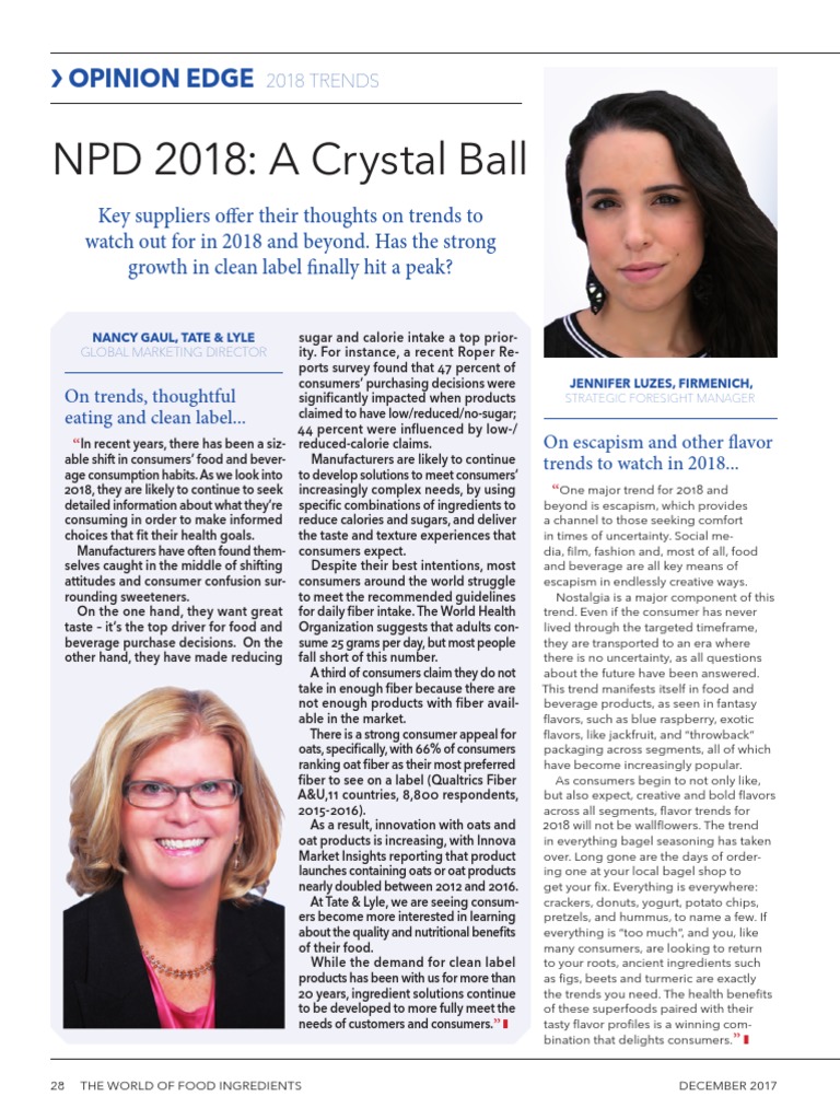 Crystal Ball | PDF | Flavor | Foods