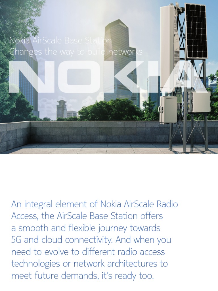 Nokia AirScale Base Station Brochure En | Base Station | Lte ...
