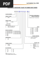 Mobile IC Part Numbers and Capacities | PDF | Flash Memory | Consumer ...