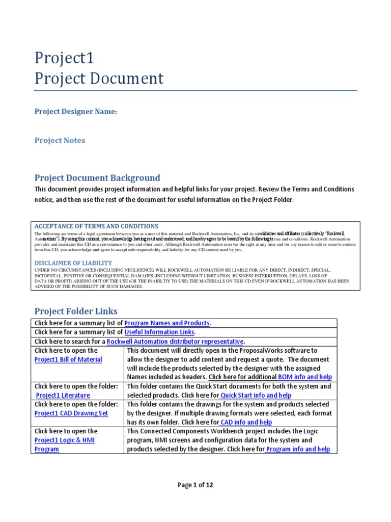 Project 1 | Download Free PDF | Programmable Logic Controller | User ...