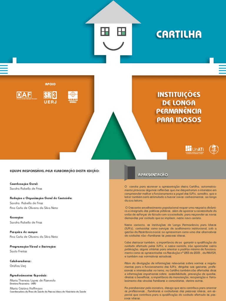 Cartilha ILPI FINAL PDF | PDF | Família | Terceira idade
