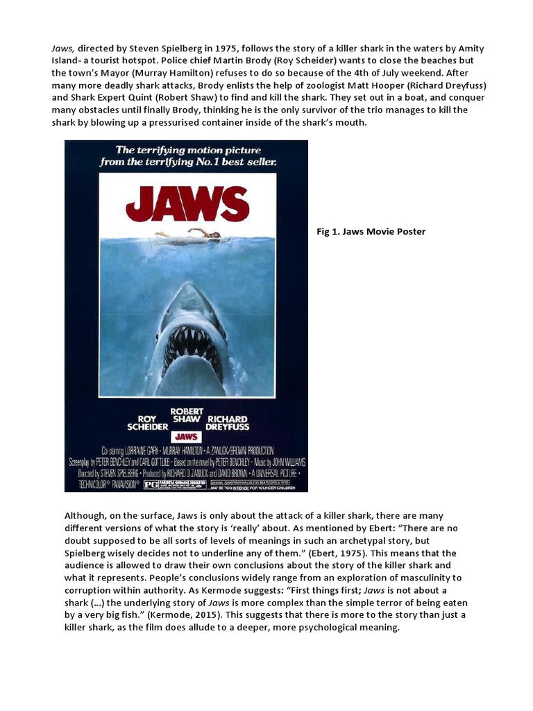 Jaws | PDF