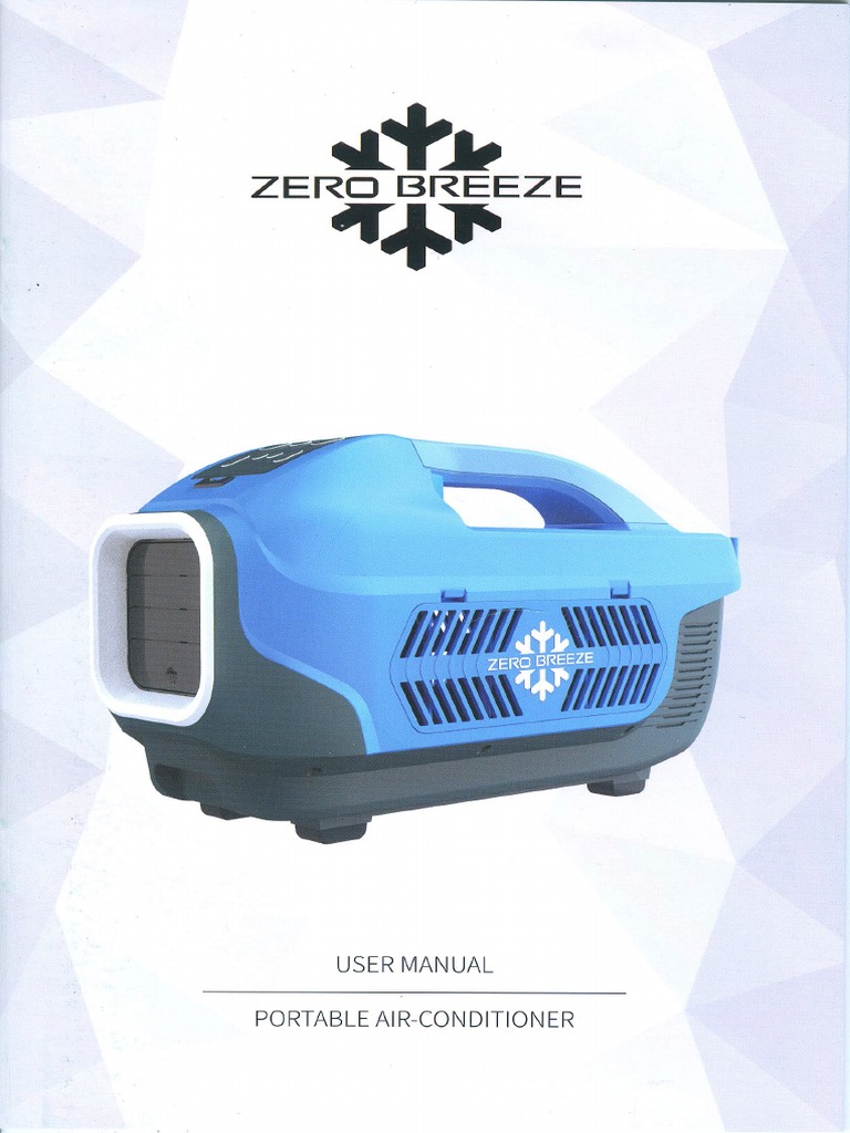 ZerobreezeOwnersManual 2018 | PDF