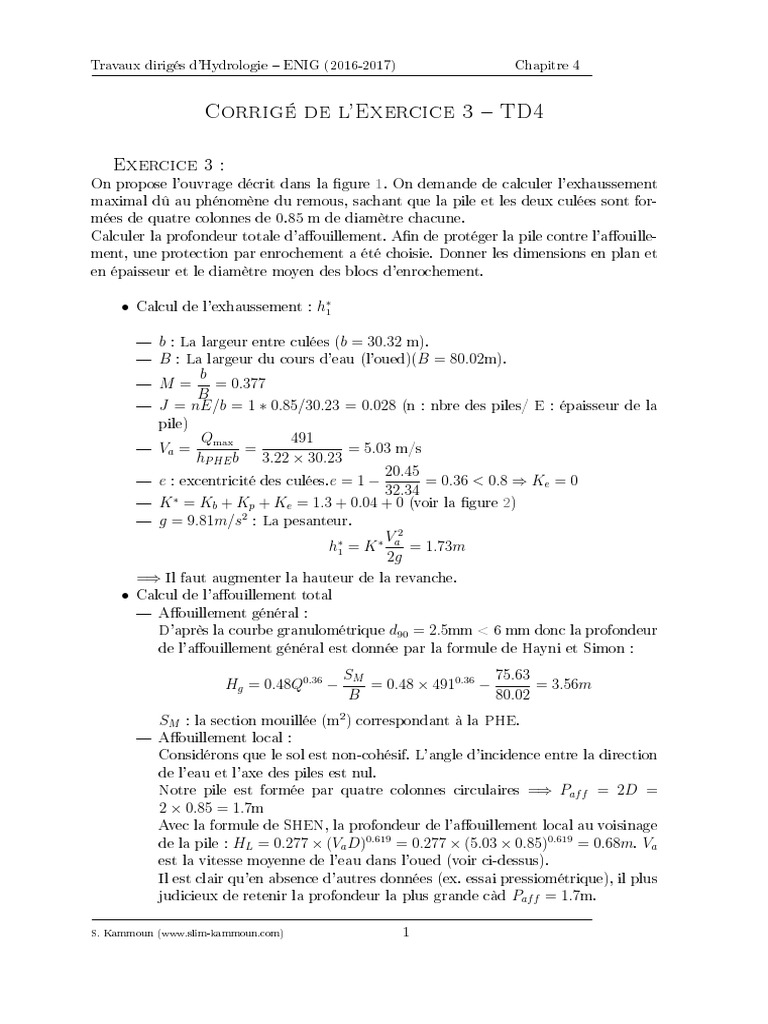 Corrige Ex3 TD4 | PDF | La nature | Science