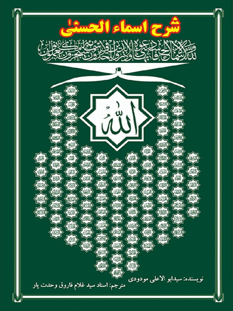 Sharh Asma Husna PDF | PDF