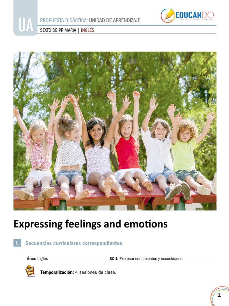 Emociones y sentimientos en inglés | PDF | Aprendizaje | Idiomas
