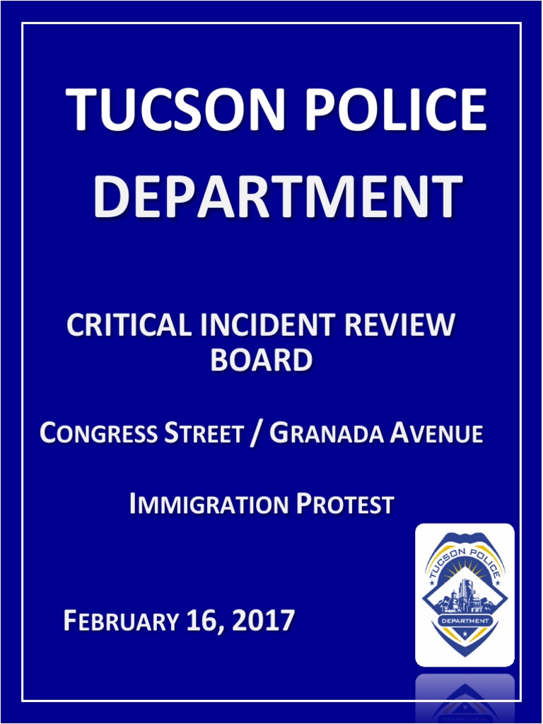 TPD Report On Downtown Protests | PDF | Incident Command System ...