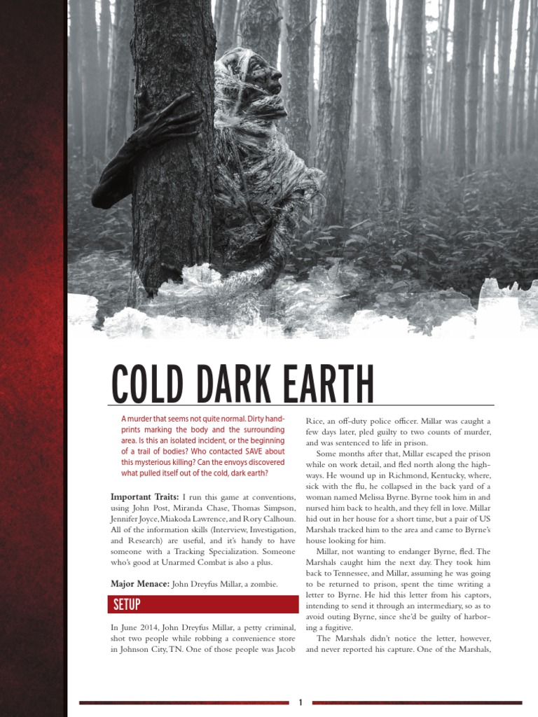 Chill 3rd Edition - Cold Dark Earth | PDF | Business