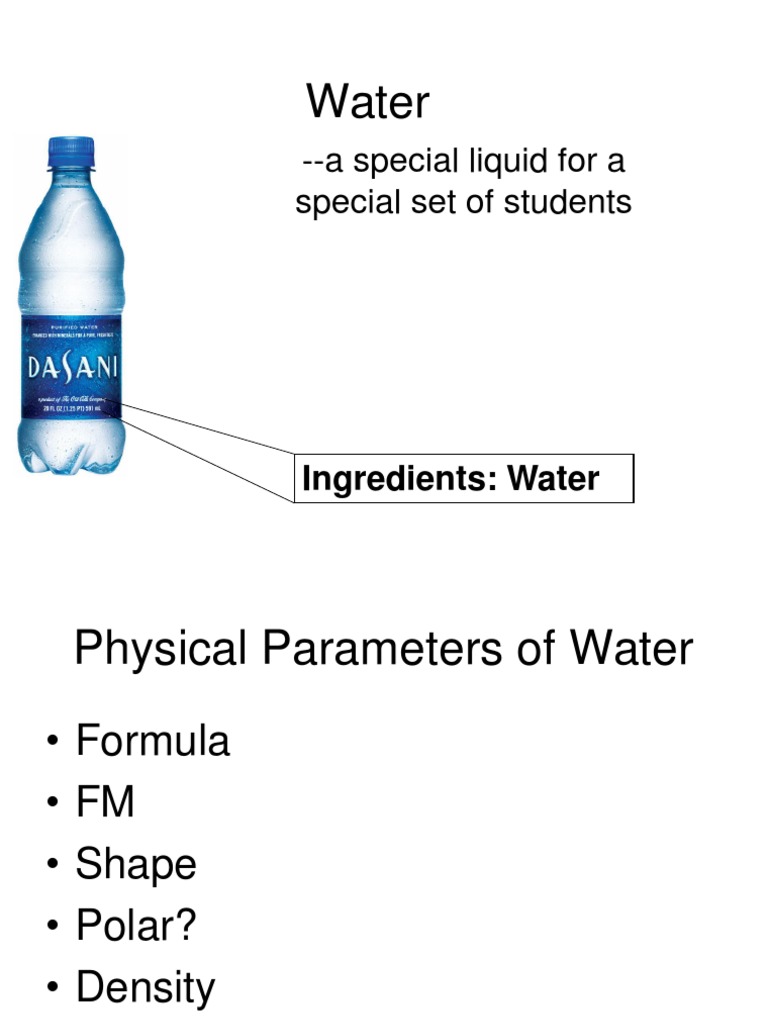 Awater | PDF | Solution | Chemical Bond