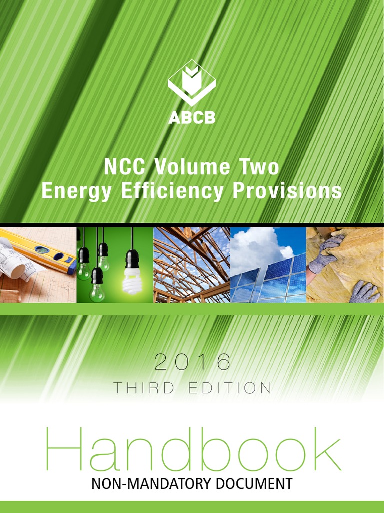 Handbook NCC Volume Two Energy Effciency Provisions 2016 | Building ...